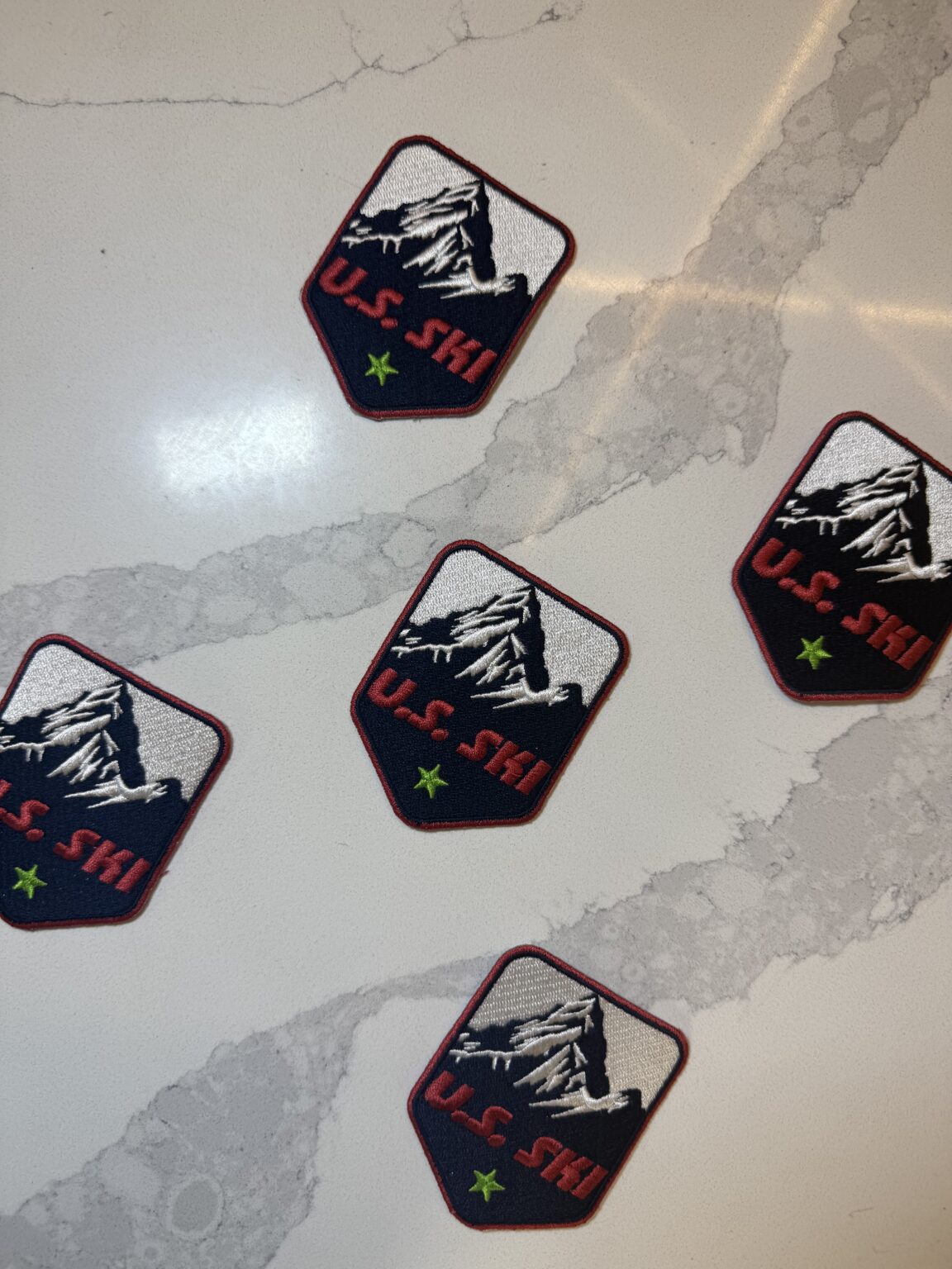 Custom Embroidered Patches for J.Crew U.S. Ski & Snowboard Collection ...
